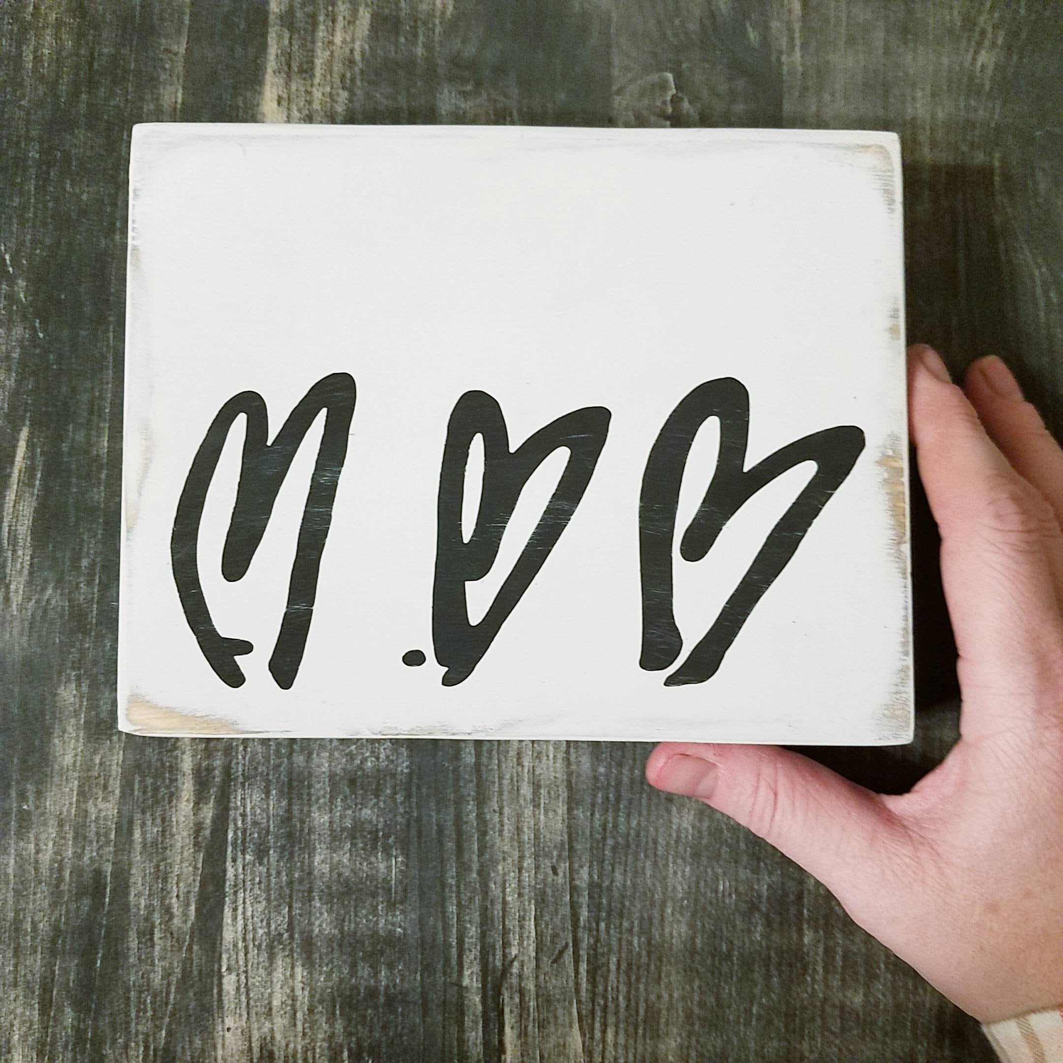 Pearl Jam Sign 5x7 Wood Sign Three Crooked Hearts Smile | Etsy