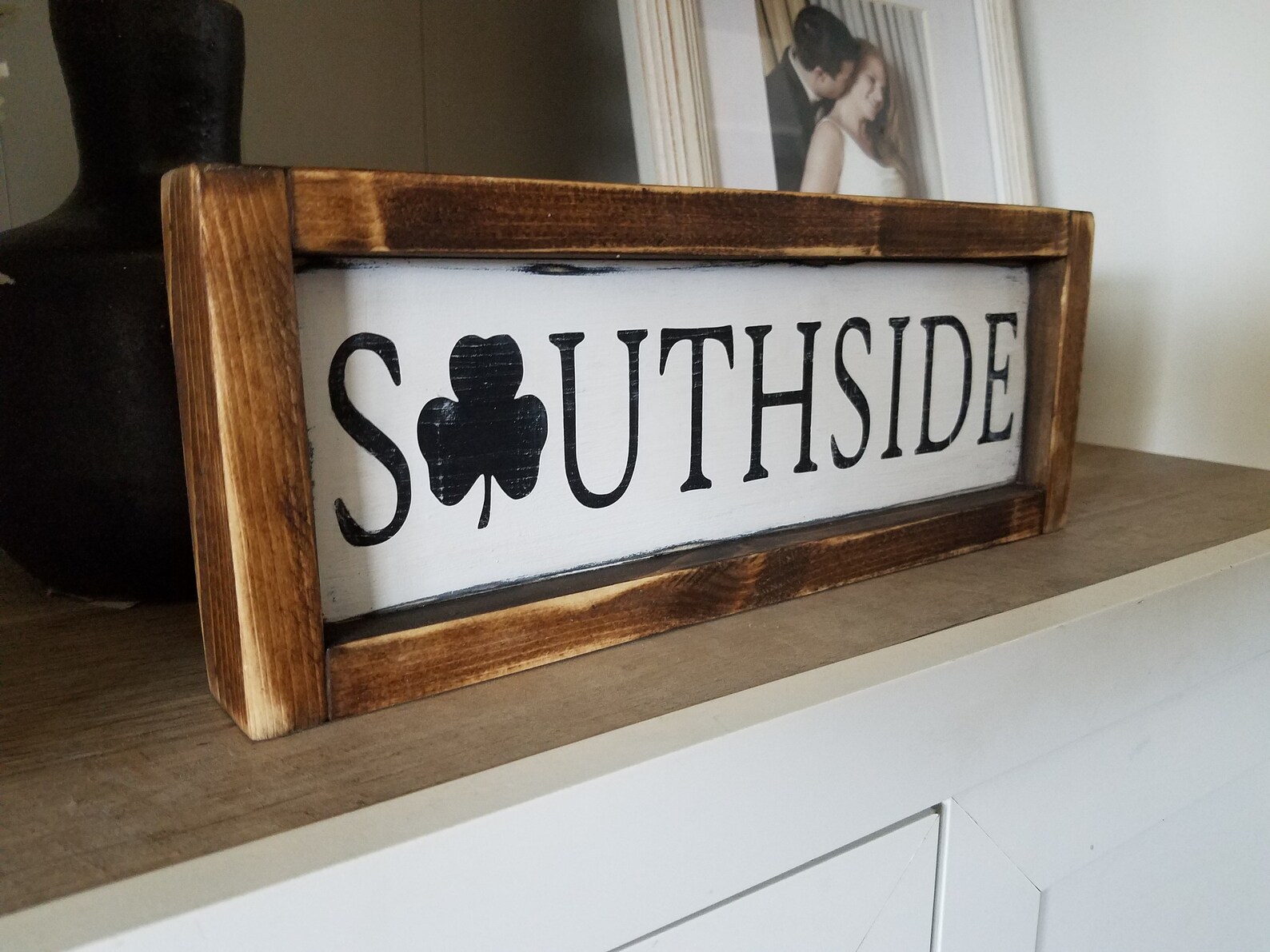 SOUTHSIDE Chicago Sign Southie MA Sign Massachusetts - Etsy
