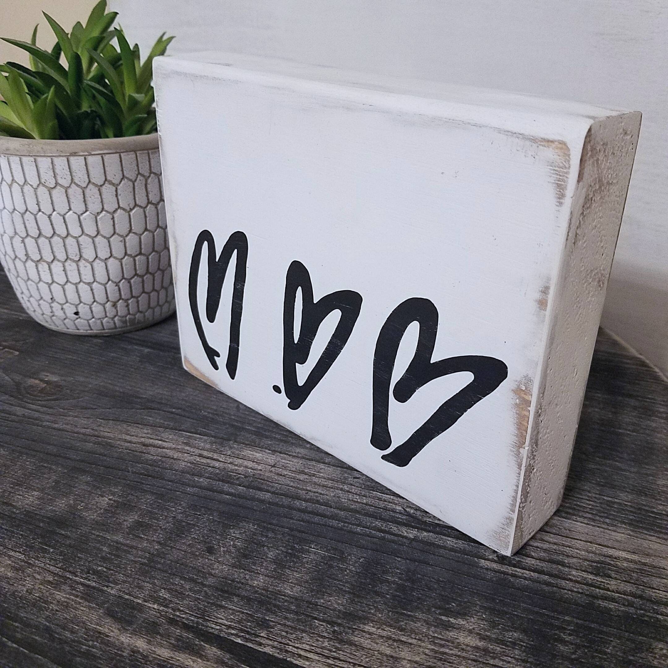 Pearl Jam Sign 5x7 Wood Sign Three Crooked Hearts Smile - Etsy