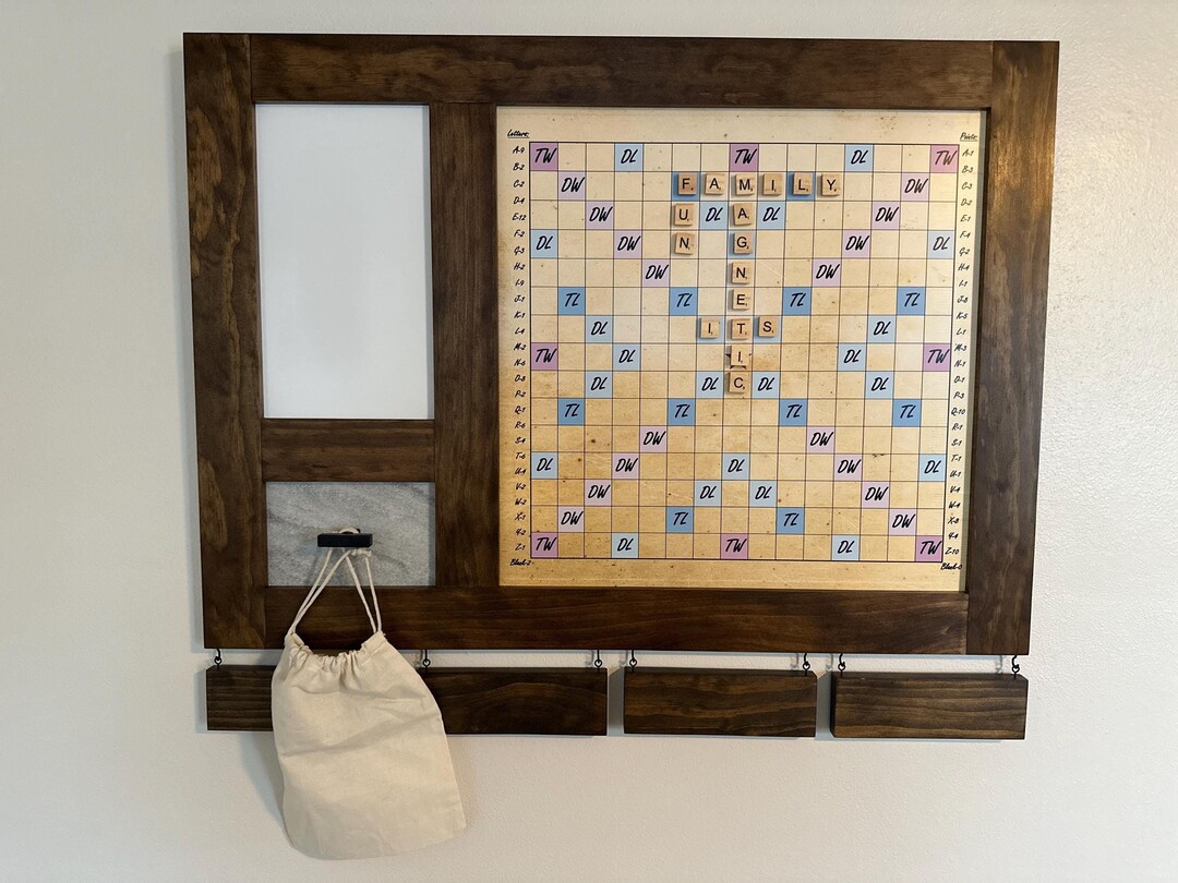 Magnetic Wall Word Game - Wall Mounted - Game Board - Free Shipping ...