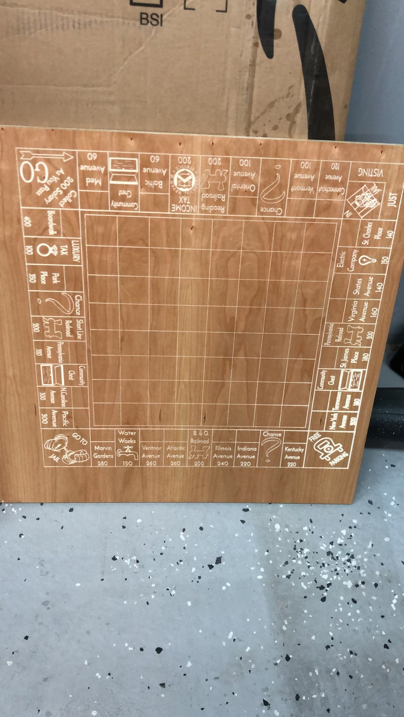 America's Favorite Board Game SVG and Lightburn File DIGITAL FILE - Etsy