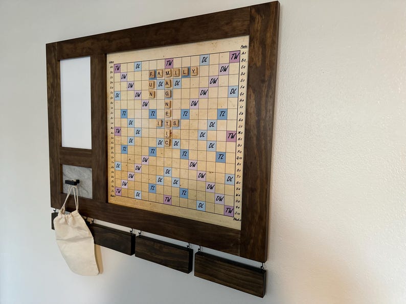 Magnetic Wall Word Game - Wall Mounted - Game Board - Free Shipping ...