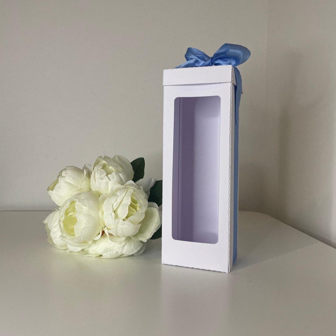 Champagne Flute Gift Box Holder, With Ribbon, Great Gift Box for Your ...