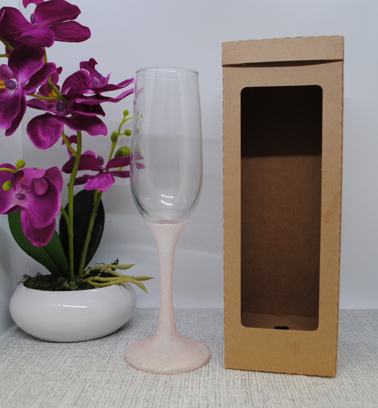 Champagne Flute Gift Box Holder Great for All Champagne | Etsy UK