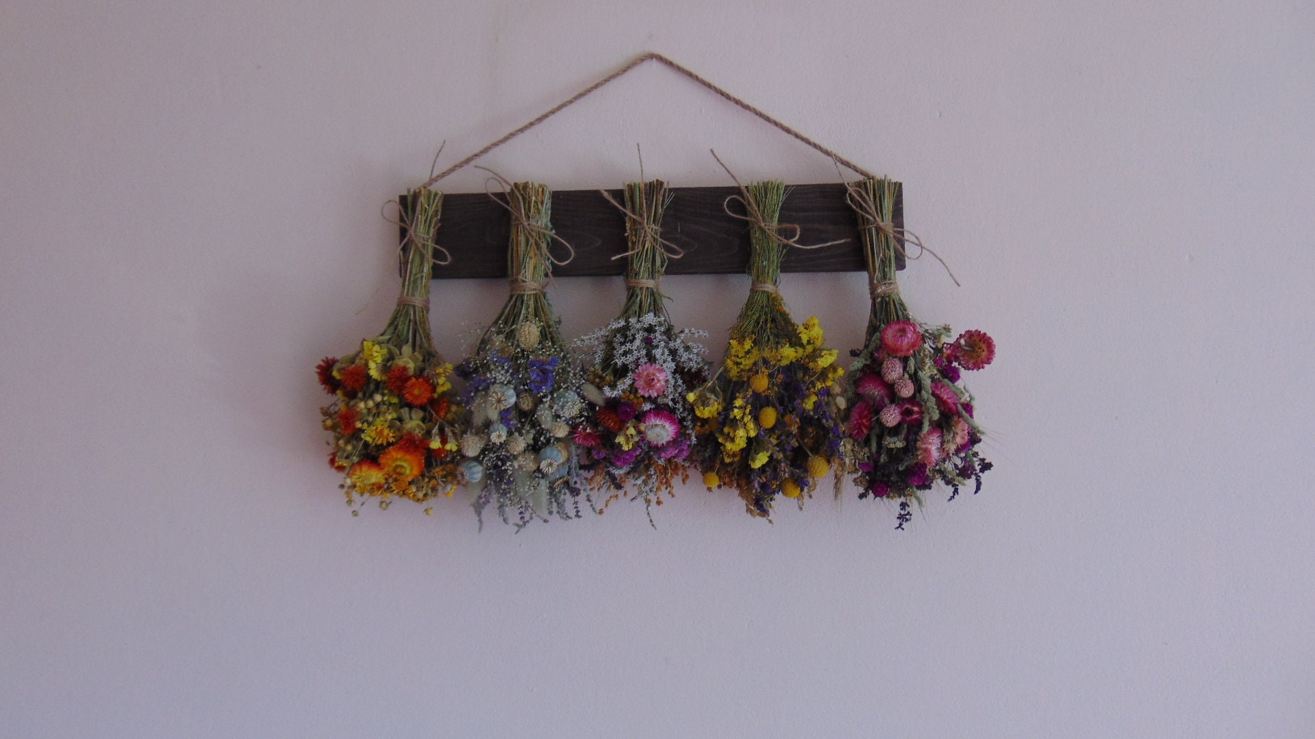 Dried Flower Rack Herb Rack Rack for Dried Flowers Country - Etsy Canada