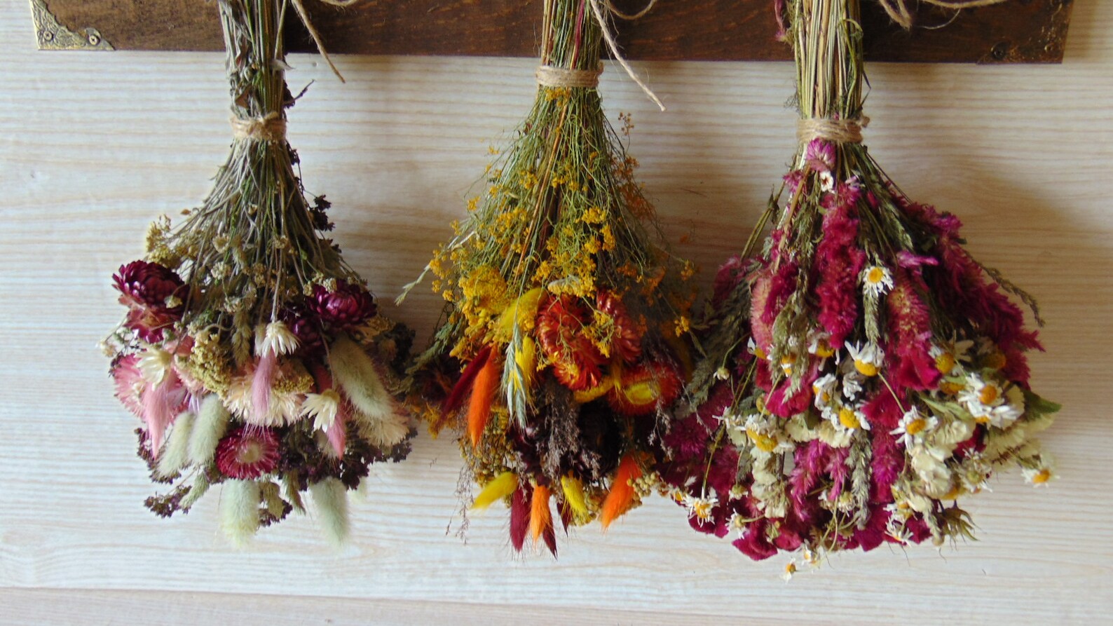 Dried Flower Rack Herb Rack Rack for Dried Flowers Country | Etsy