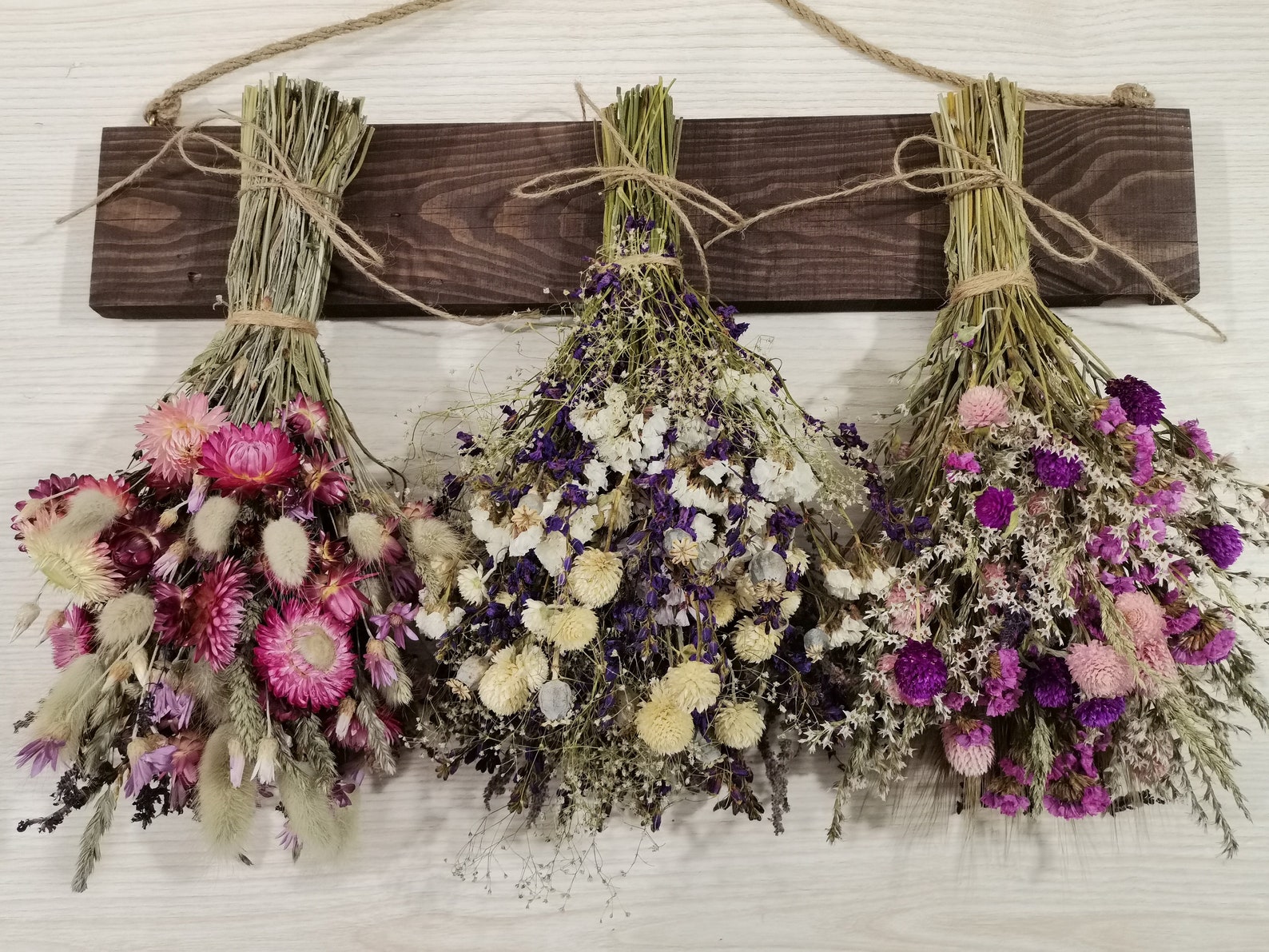 Dried Flower Rack Herb Rack Rack for Dried Flowers Country - Etsy