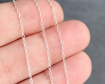 Sterling Silver Oval Rolo Chain Sterling Silver Oval Belcher