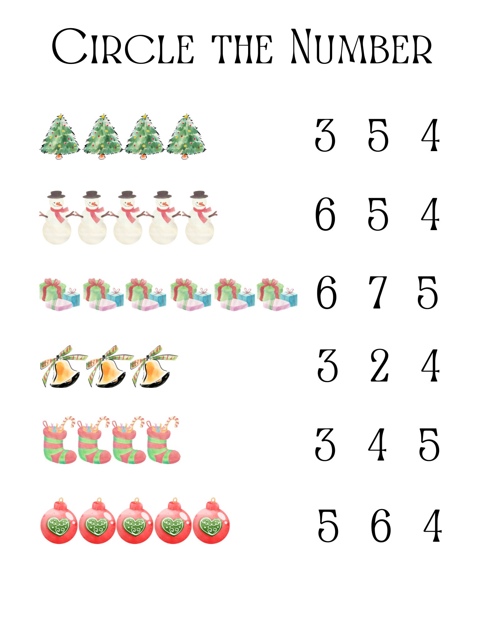 Christmas Activity Pack - Etsy