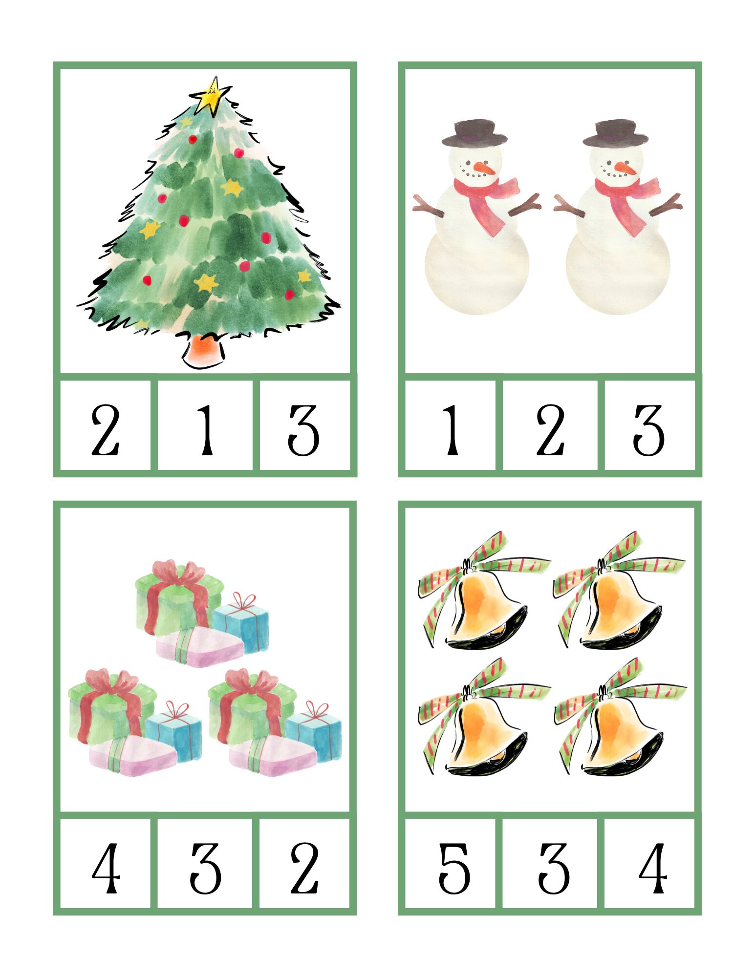 Christmas Activity Pack - Etsy