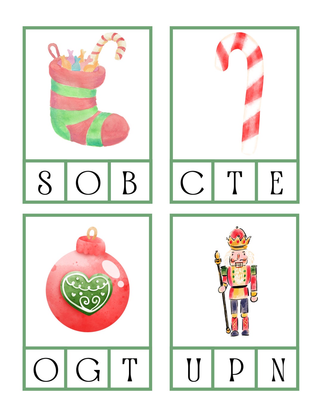 Christmas Activity Pack - Etsy
