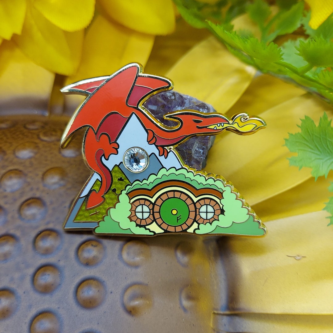 The Hobbit Enamel Pin - Etsy