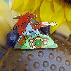 The Hobbit Enamel Pin - Etsy