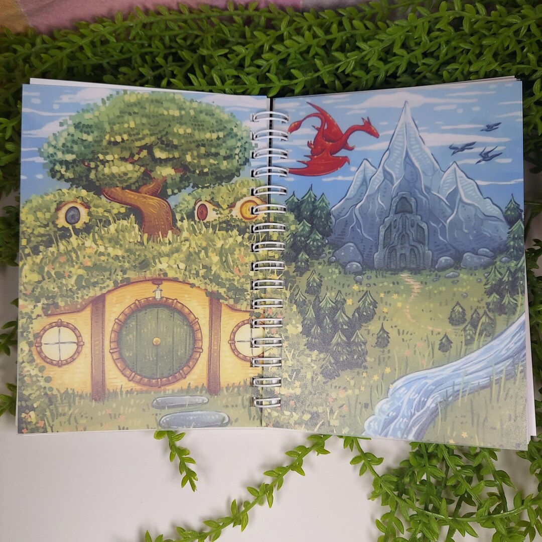 The Hobbit Stickerbook - Etsy