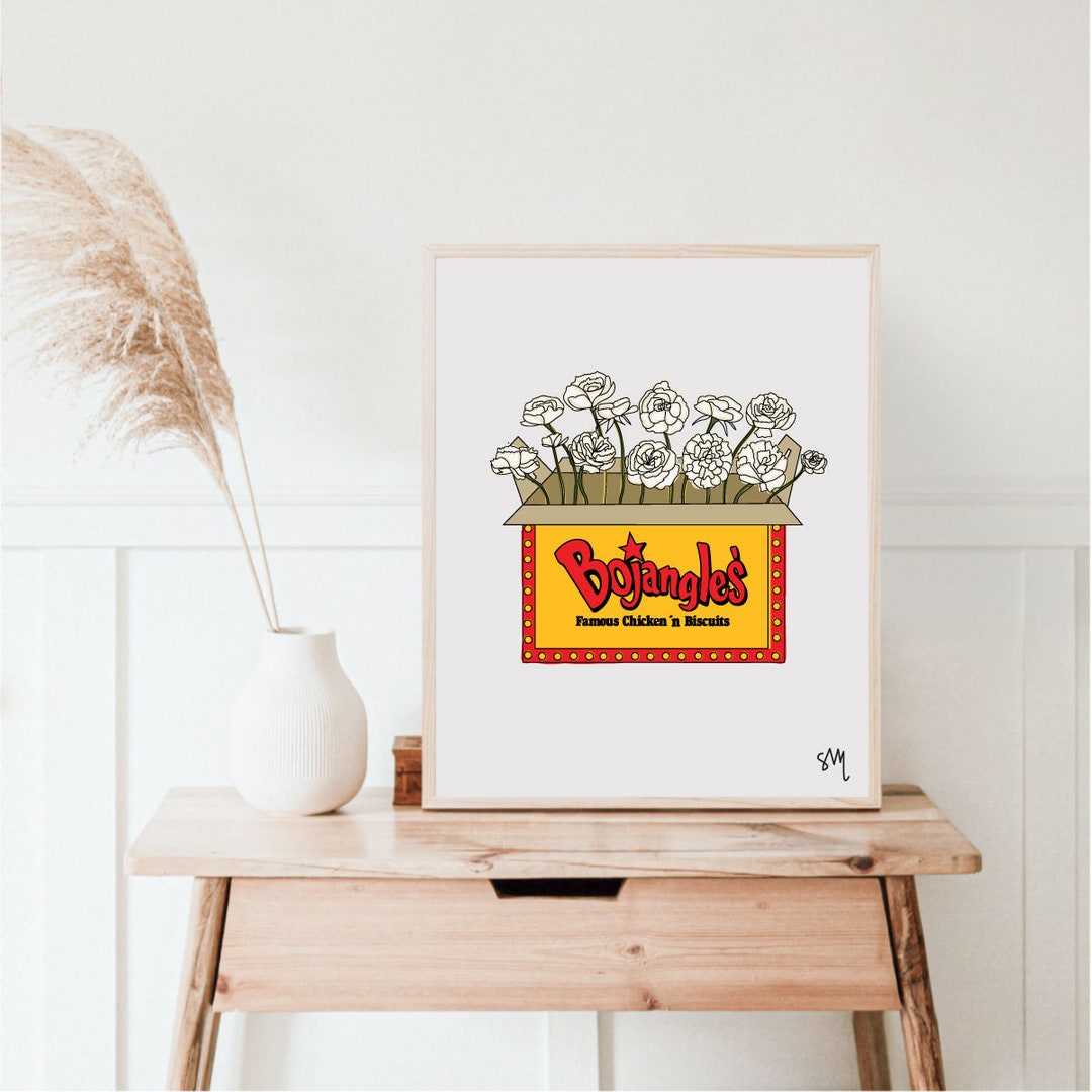 Digital Download Bojangles Print, Digital Print, Eclectic Gallery Set ...