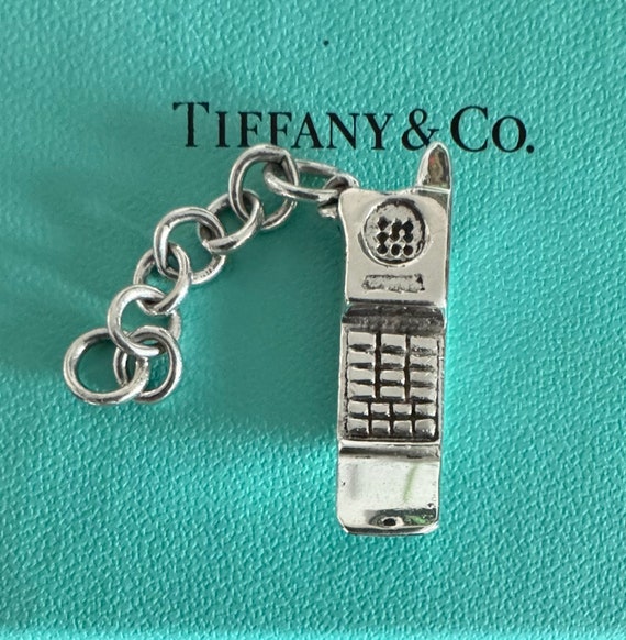 Tiffany & Co Silver Rare Cell Phone Pendant Fully UK … - Gem