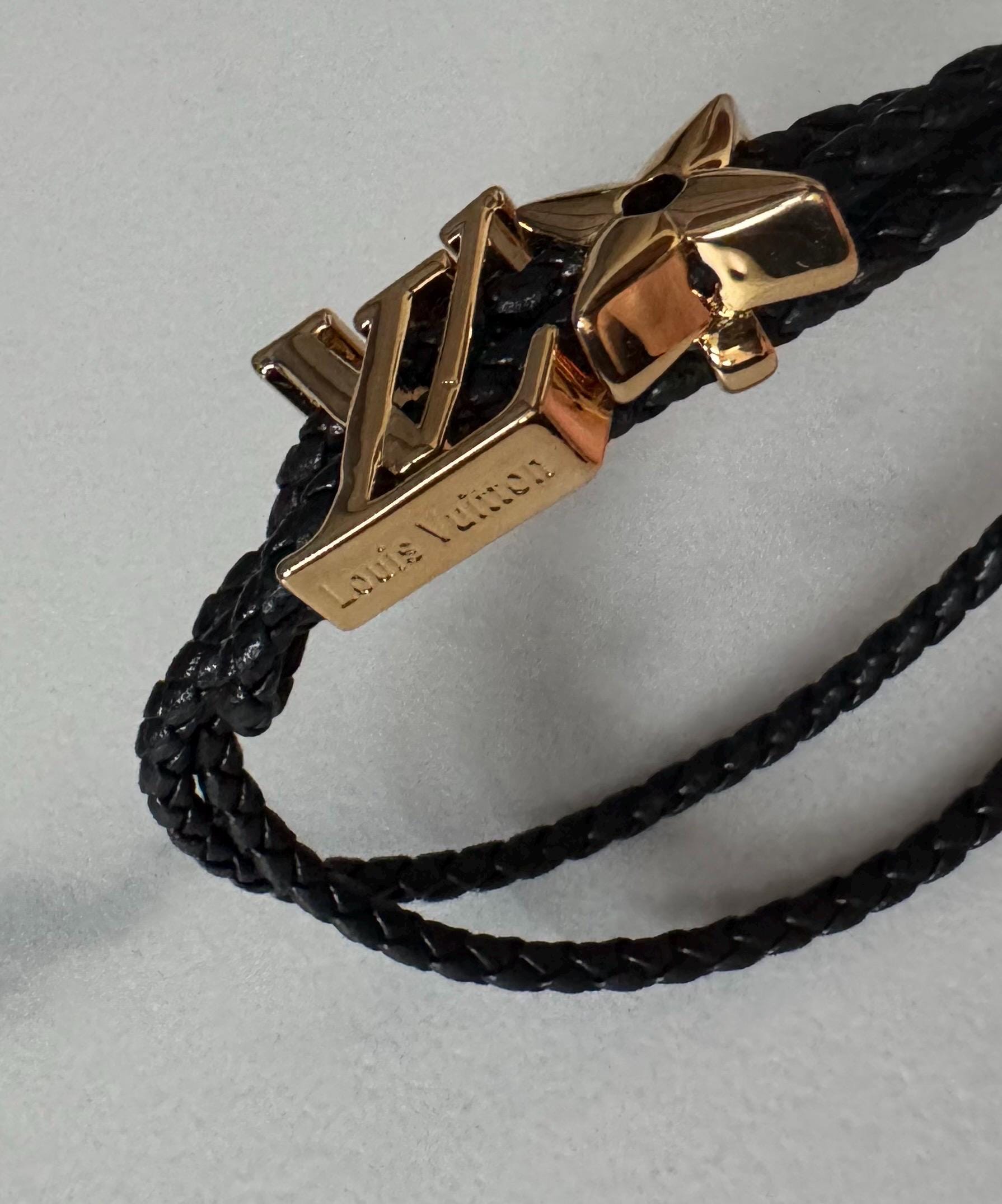 Louis vuitton leather strap bracelet store