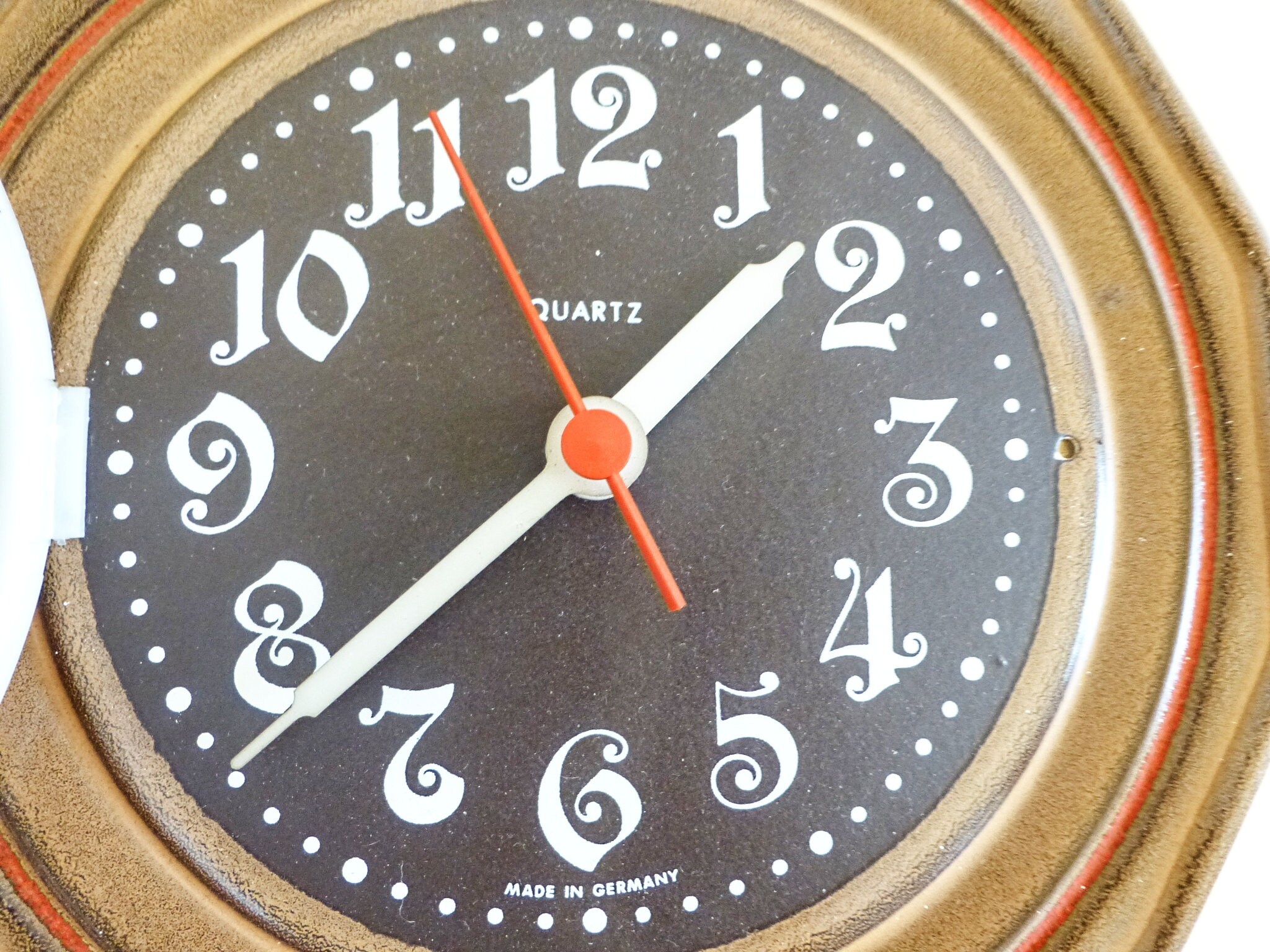 Vintage German wallclockceramic clockpottery wall | Etsy