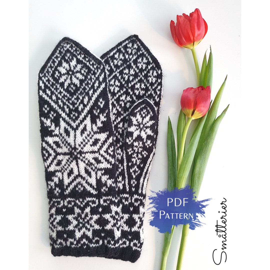 PATTERN: Jarle Selbu Mittens ~knitting Stricken Breien Strikke ...