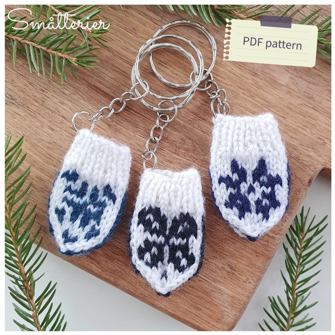 PATTERN: Mini Selbu ~ Knitting, Knit, Strikke, Breien, Stricken, Sticka ...