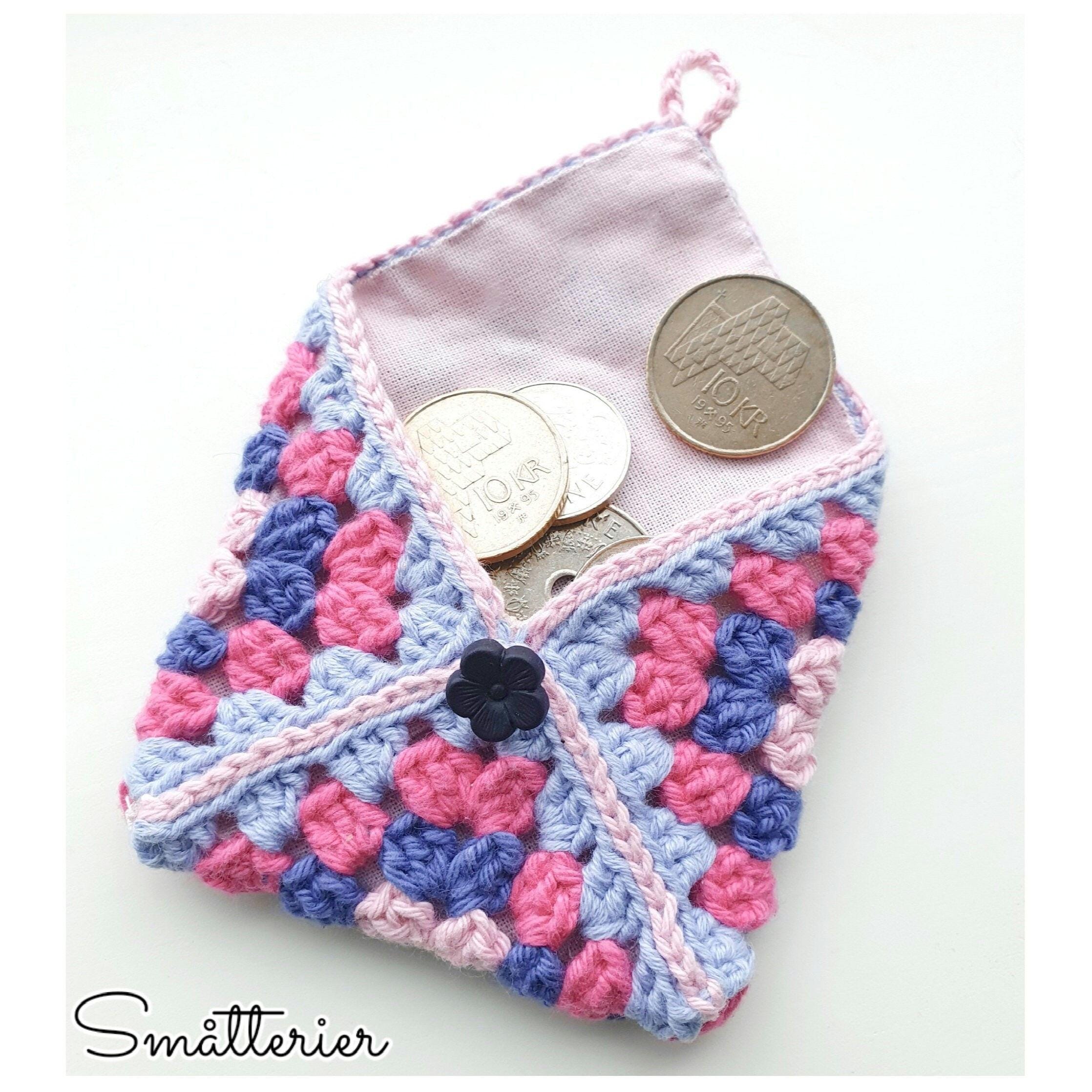 PATTERN: Granny Square Pocket. Crochet, Krose, Hekle, Virka, Haken ...