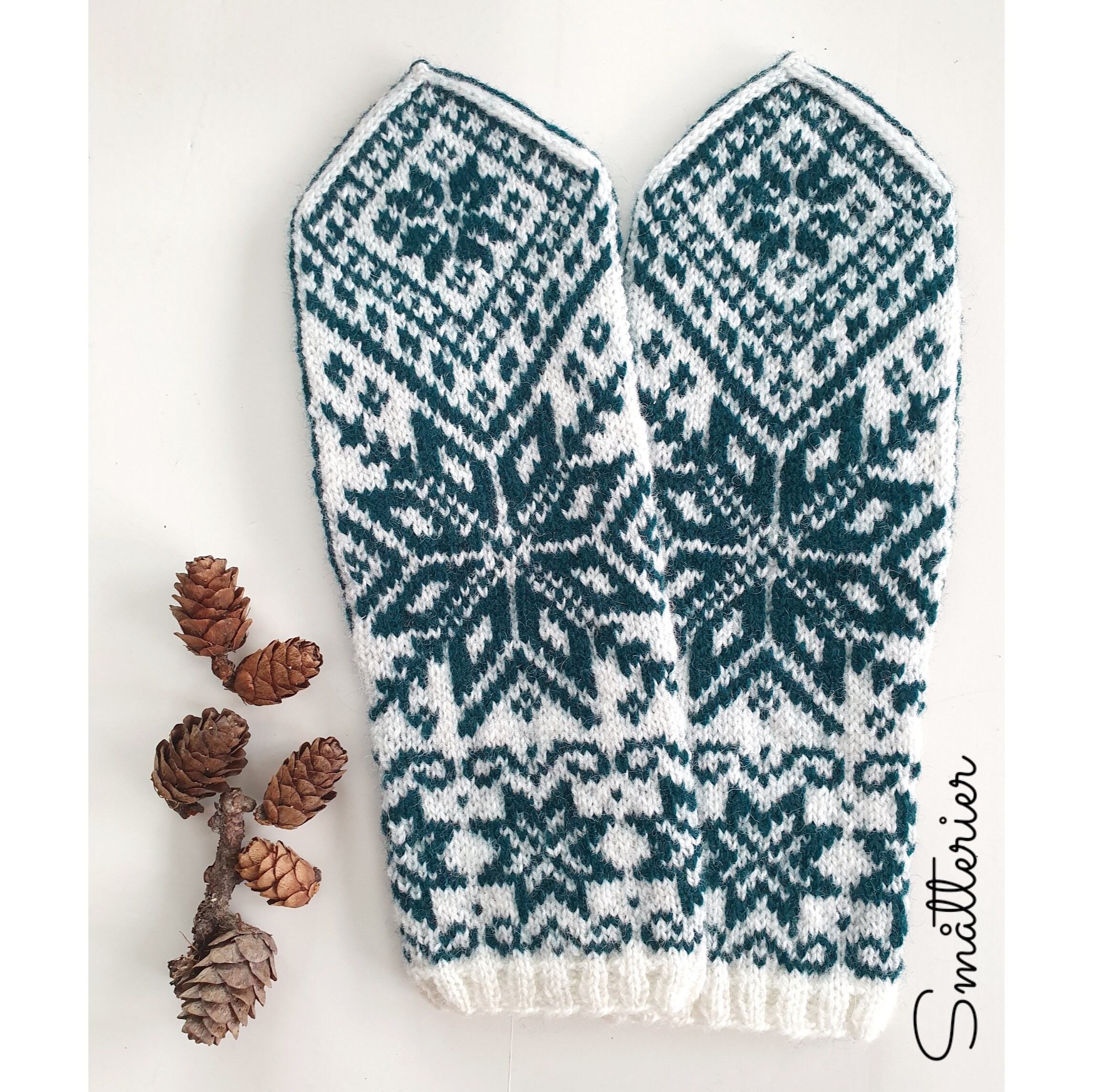 PATTERN: Jarle Selbu Mittens ~knitting Stricken Breien Strikke ...
