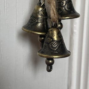 Traditional Witch Bells With Hares and Birds - Etsy