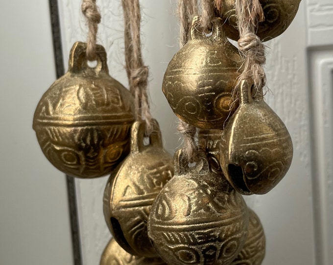 Traditional Witch Bells (golden) - Etsy