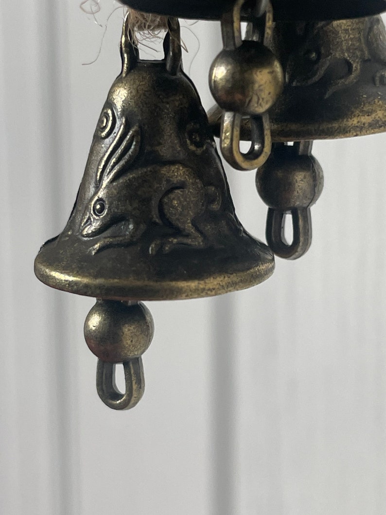 Traditional Witch Bells With Hares and Birds - Etsy