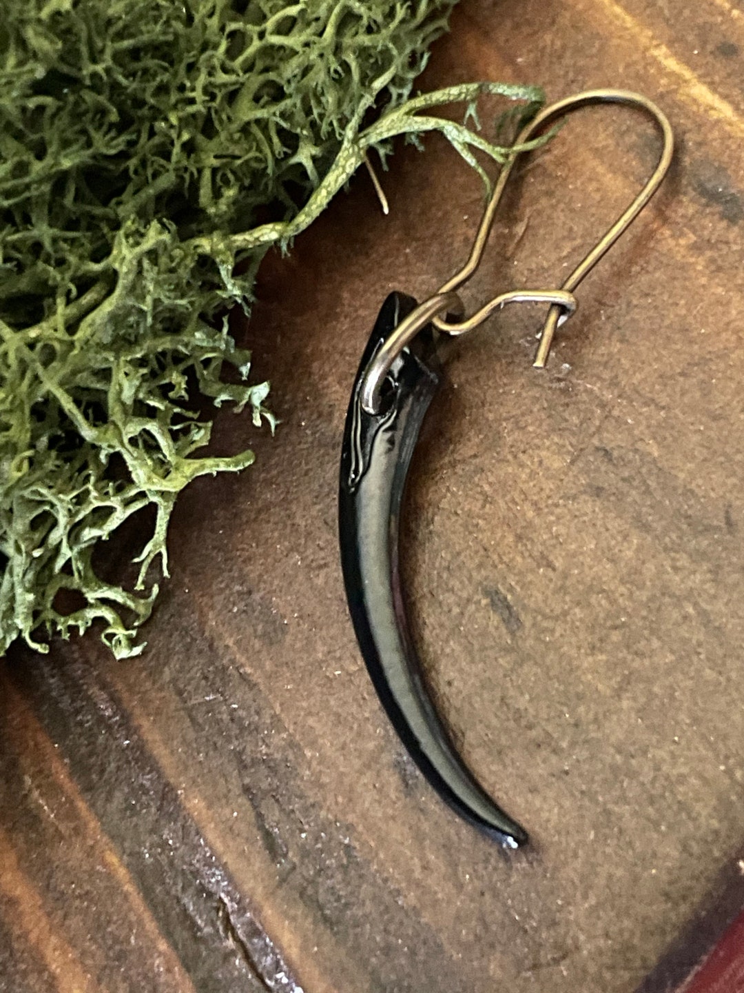 Raven Claw Replica Talon Earrings - Etsy