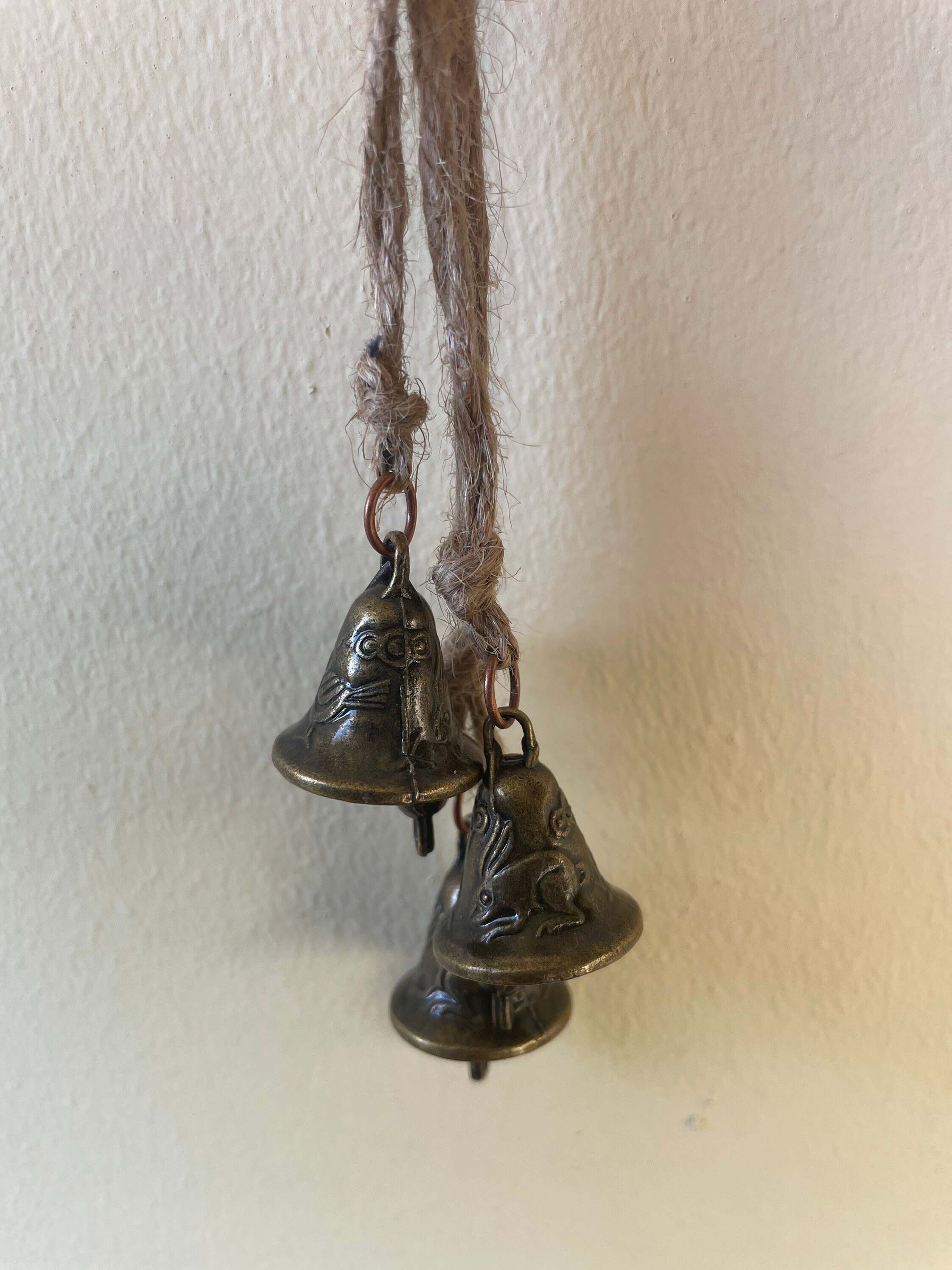 Traditional Witch Bells With Hares and Birds - Etsy UK