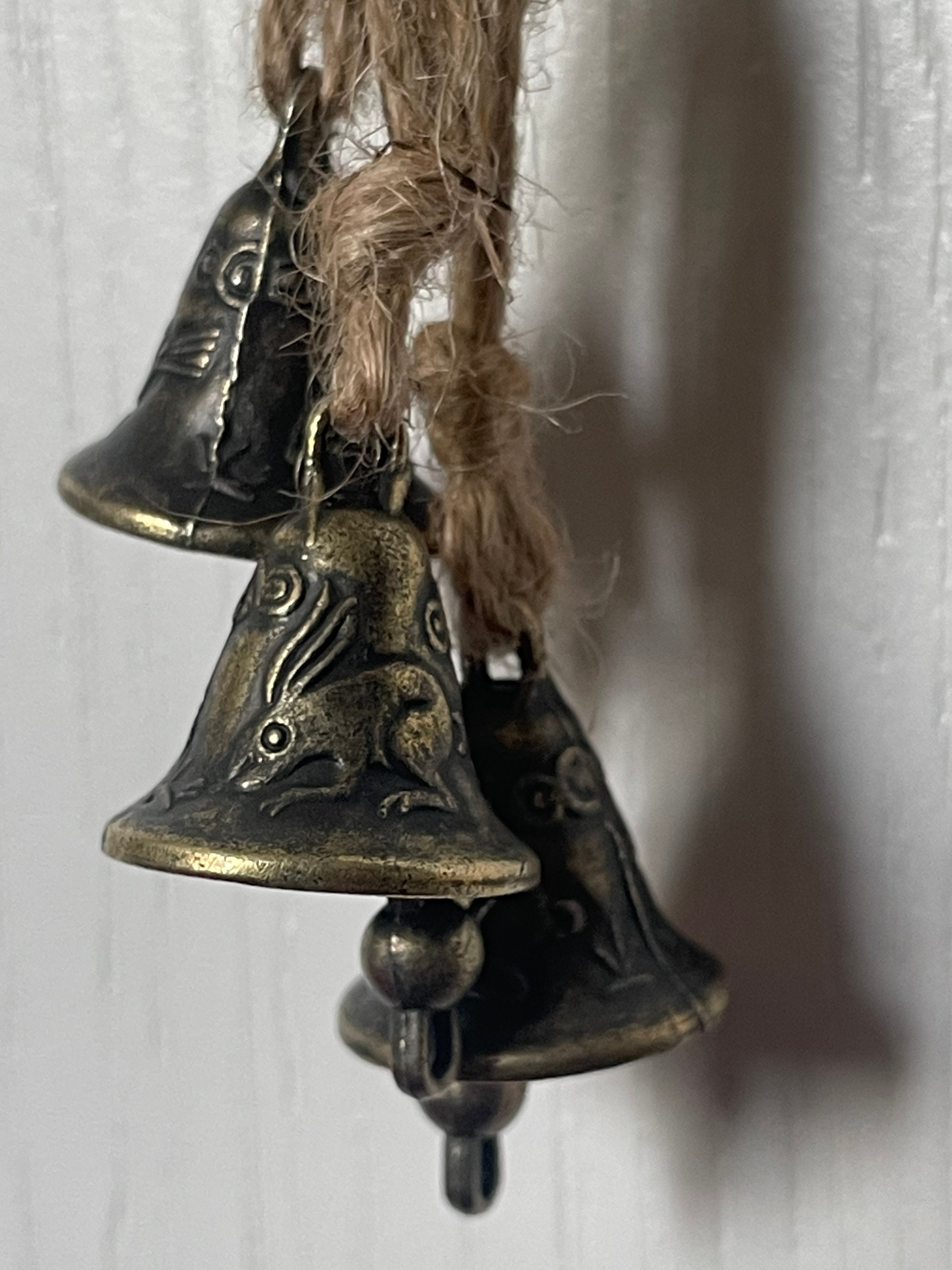 Traditional Witch Bells With Hares and Birds - Etsy