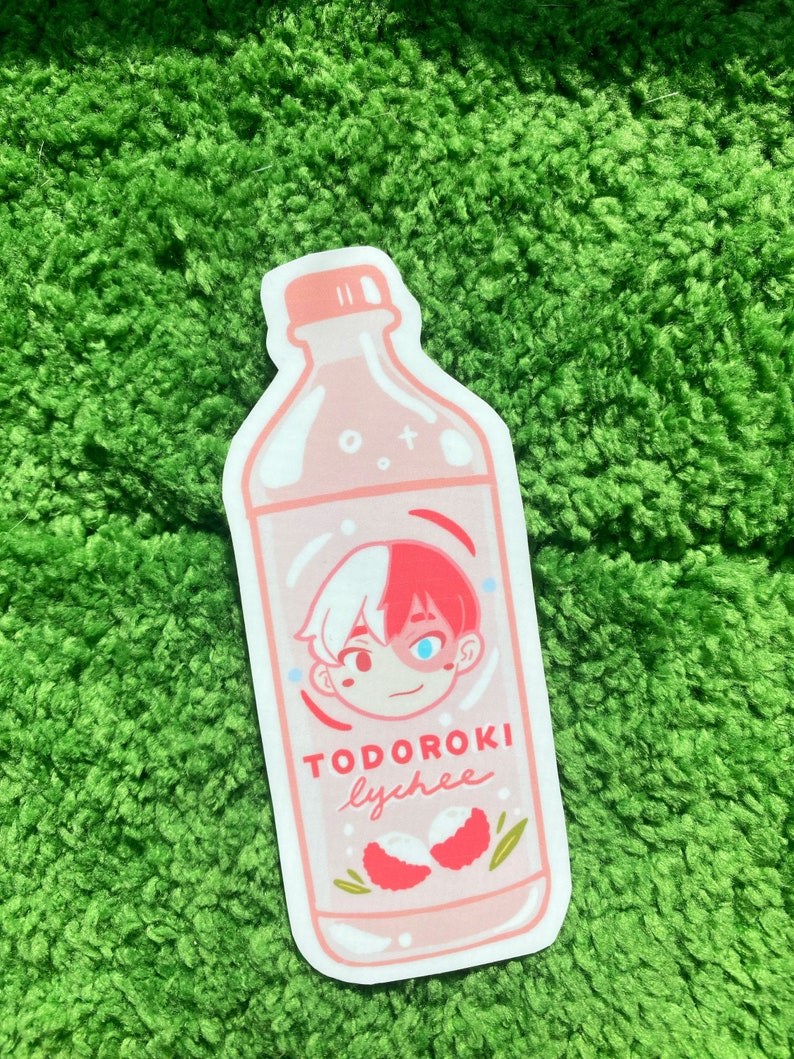 My Hero Energy Drink Todoroki Lychee - Etsy