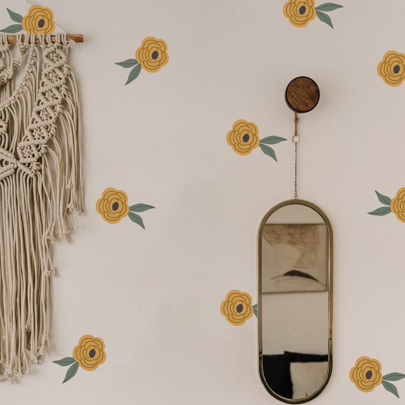 Boho Wall Decal - Etsy