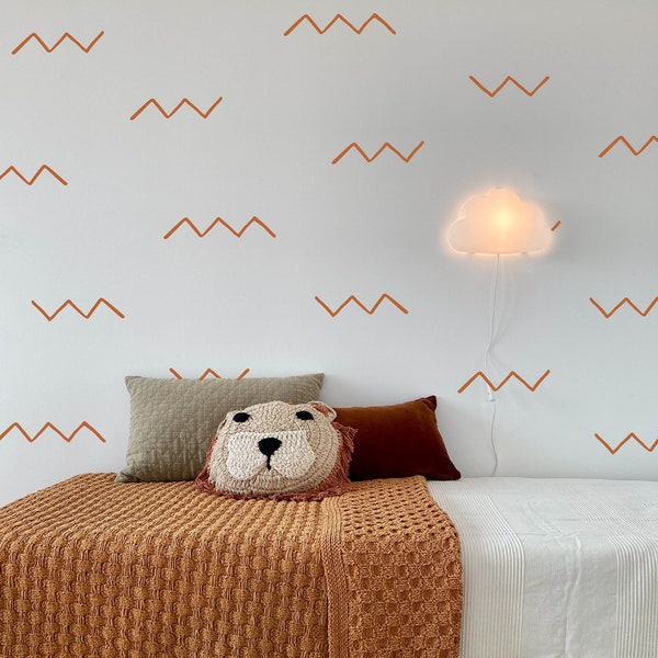 Squiggle Wall Decal - Etsy