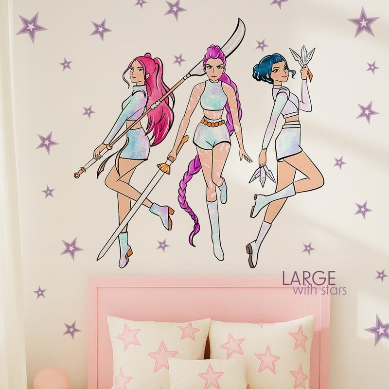 Kpop Demon Hunter Room Decor - Etsy