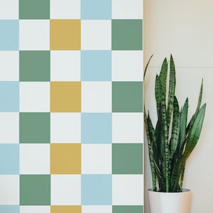 Check Please! 12" DIY Checker Wall Decals // Choose Your Colors / JUMBO ...