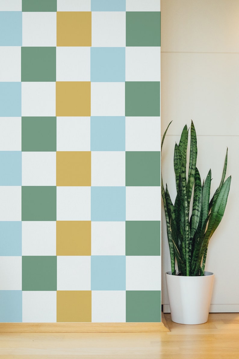 Check Please! 12" DIY Checker Wall Decals // Choose Your Colors / JUMBO ...