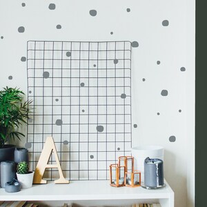Dots BIG & Dots Small // Hand Drawn Dot Decals // Polka Dot Wall Decor ...