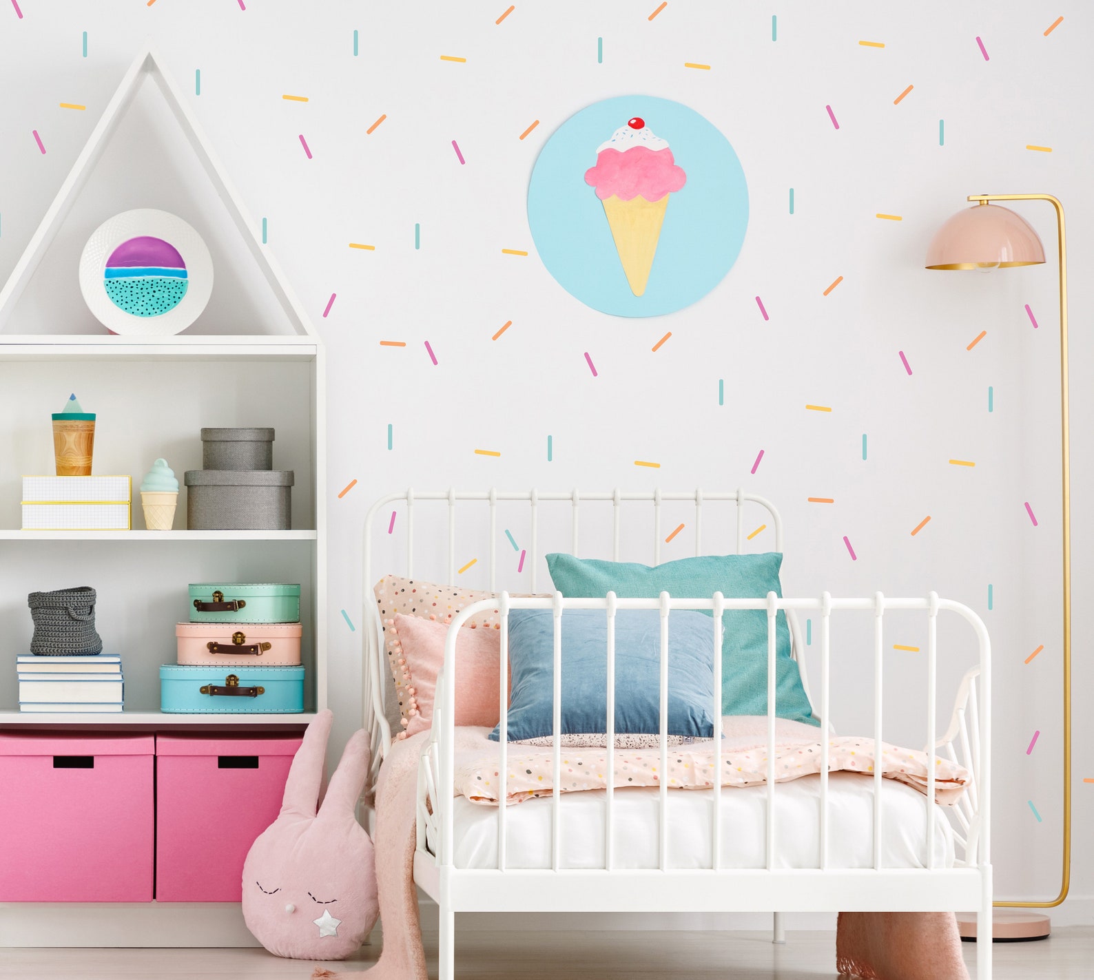 Just Add Sprinkles Wall Decals! // Nursery Wall Decal / Girls Room ...