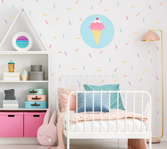 Just Add Sprinkles Wall Decals // Nursery Wall Decal / Girls | Etsy