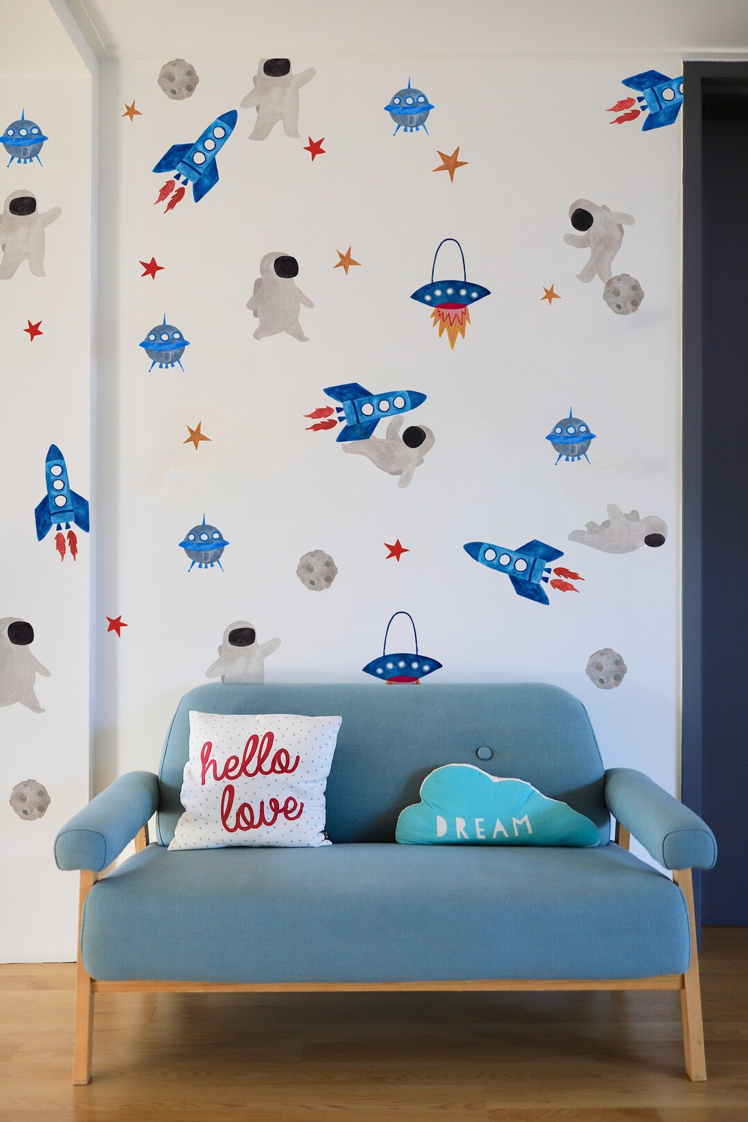 Out of This World Wall Decal Set // Outer Space Decor / Boy's Room ...