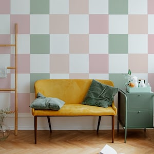 Check Please! 12" DIY Checker Wall Decals // Choose Your Colors / JUMBO ...