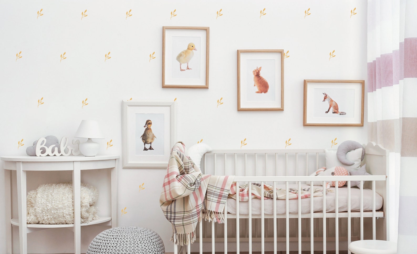 Olive Branch Wall Decals // Foliage Wall Decal / Wall Decal | Etsy