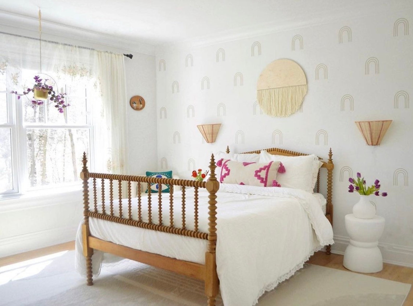 Mini Arch Wall Decals // Rainbow Arch Decal / Line Decals / - Etsy