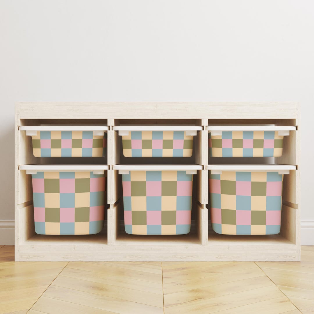 Amélie IKEA Storage Bin Sticker // IKEA Trofast Wrap / IKEA Storage ...