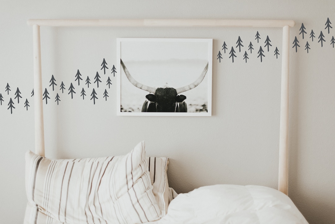 All the Small Trees // Tree Wall Decal / Forest Nursery Decor ...