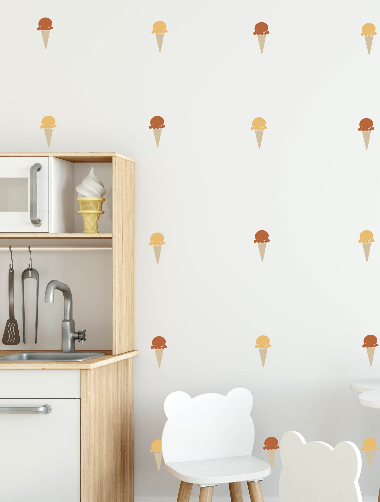 Gelato Wall Decals // Ice Cream Wall Decals / Wall Decals for | Etsy