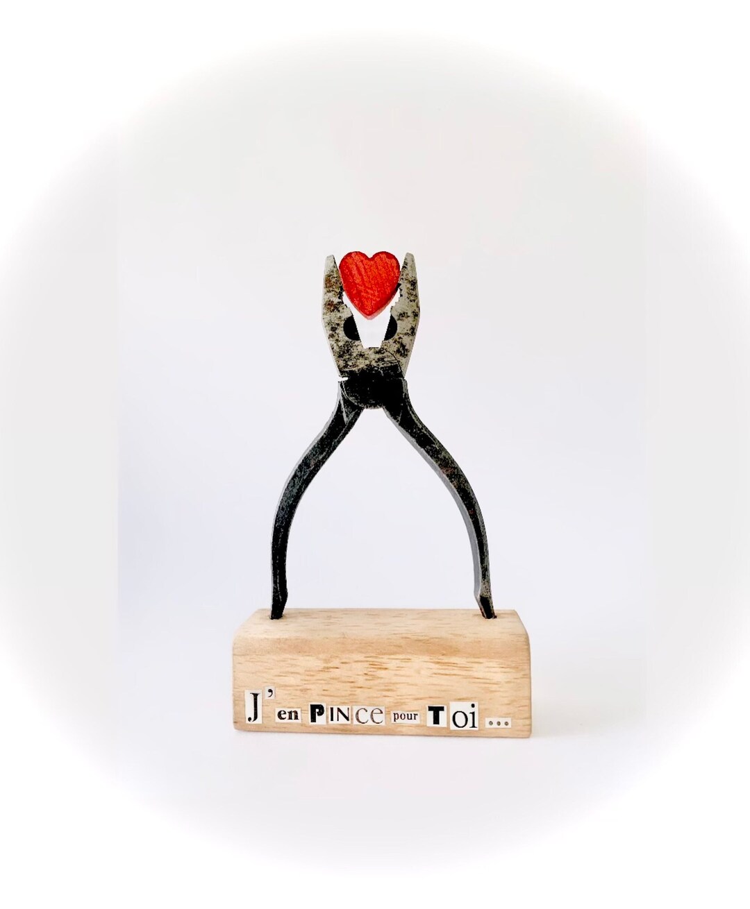 Romantic Gift, Poetic Gift, Heart Sculpture, Unique Piece, Love ...
