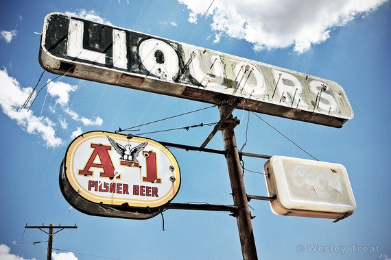 A-1 Pilsner Beer Neon Liquor Sign Photograph - Etsy